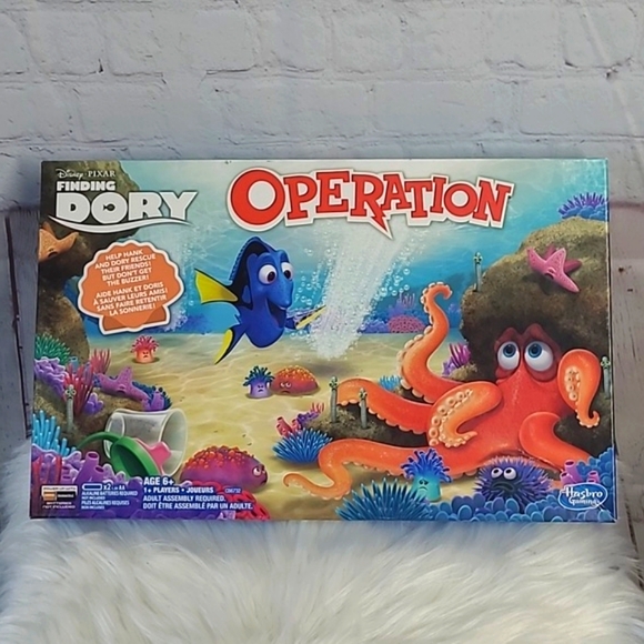 Disney | Games | Disney Pixar Finding Dory Collectible Operation Board ...